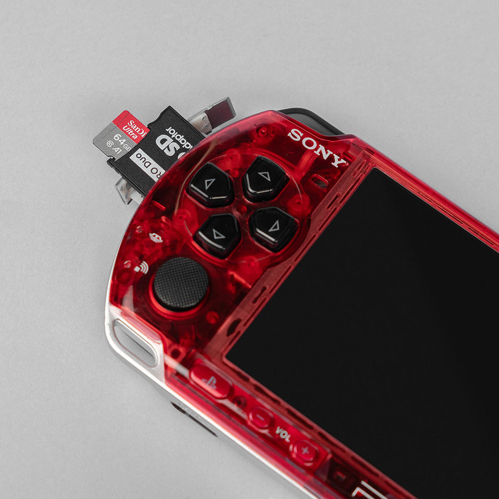 PSP 3000 128GB - Granate Red – PlayingScorp
